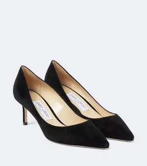JIMMY CHOO Romy 60 Suede Pumps - Multicolor