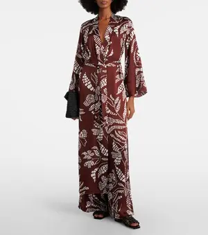 Poupette St Barth Lea Printed Beach Cover-up