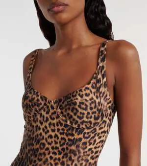 Melissa Odabash Mauritius Leopard-print Swimsuit