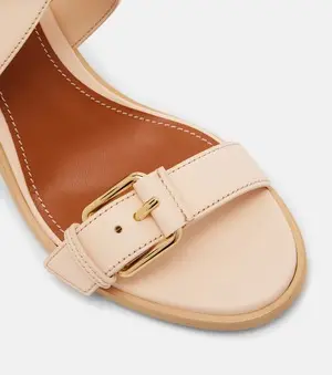 Zimmermann Orla 85 Leather Sandals