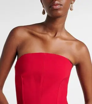Solace London Mathilde Strapless Gown