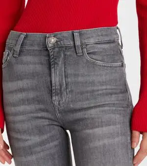 7 For All Mankind Modern Dojo High-rise Flared Jeans