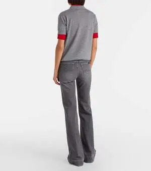 7 For All Mankind Modern Dojo High-rise Flared Jeans