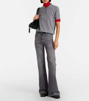7 For All Mankind Modern Dojo High-rise Flared Jeans