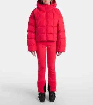 Cordova Oza Quilted Down Ski Jacket - Red