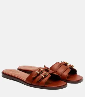 Zimmermann Gold Tone Sandals For Women
