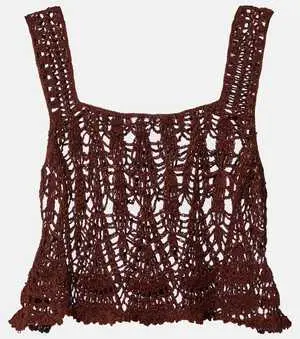 Anna Kosturova Crochet Camis Tanks For Women