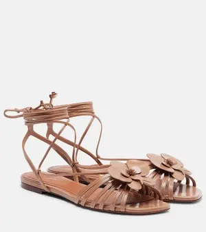 Zimmermann Gold Tone Sandals For Women