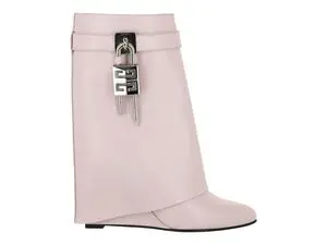 Givenchy Shark Lock Ankle Boots - Light Pink