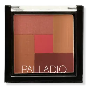 PALLADIO 2-in-1 Mosaic Blush & Bronzer Powder - Pink Truffle
