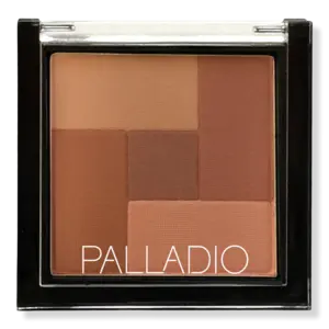 PALLADIO 2-in-1 Mosaic Blush & Bronzer Powder - Spice