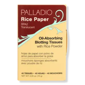 PALLADIO Rice Paper Blotting Sheets - Translucent
