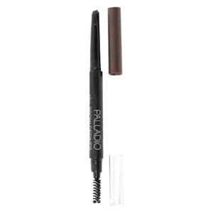 PALLADIO The Brow Definer, Tri-tip Retractable Pencil - Dark Brown