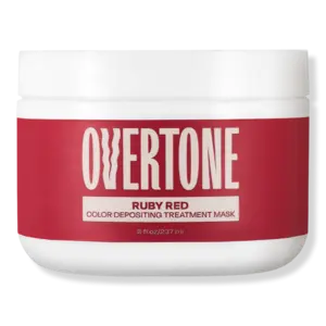 OVERTONE Semi Permanent Color-depositing Deep Conditioning Mask - Ruby Red