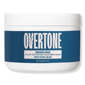 OVERTONE Semi Permanent Color-depositing Deep Conditioning Mask Indigo Iris
