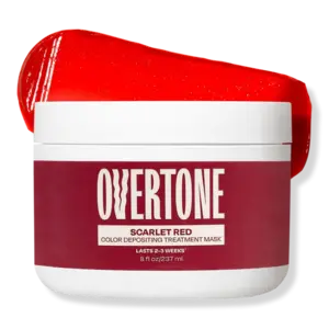 OVERTONE Semi Permanent Color-depositing Deep Conditioning Mask - Scarlet Red