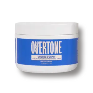 OVERTONE Semi Permanent Color-depositing Deep Conditioning Mask - Cosmic Cobalt