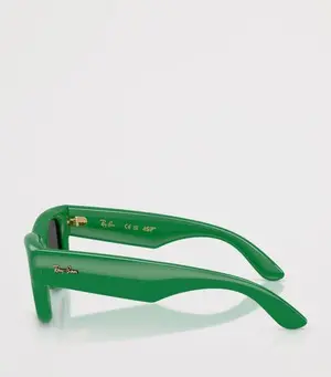 Ray-ban Puffer Square Wayfarer Sunglasses - Green