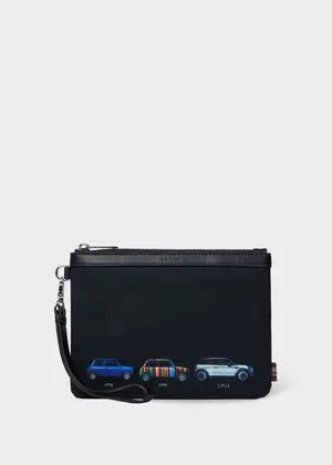 Paul Smith Mini Photo Print Travel Pouch - Multicolour