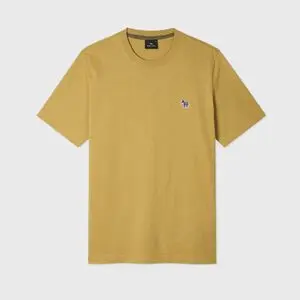 Paul Smith Organic Cotton Zebra Logo T-shirt - Yellow