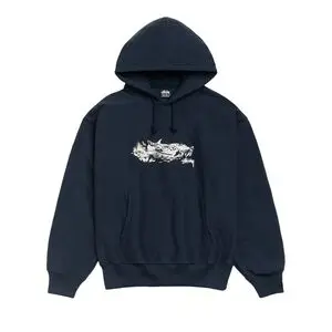 Stussy Drawstring Sweatshirts Hoodies For Women