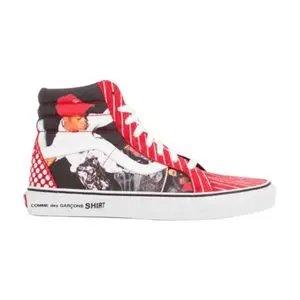 VANS Comme Des Garçons X Supreme X Sk8-hi 'harold Hunter' Sneakers - Red