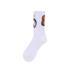 A BATHING APE Shark Crew Socks - White