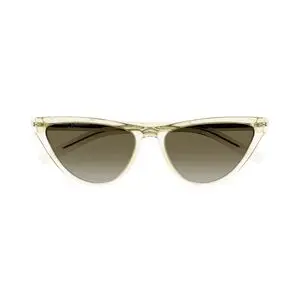 Saint Laurent Cat Eye Sunglasses - Yellow