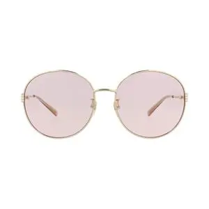 Gucci Round-frame Metal Sunglasses - Multicolor