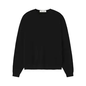 Fear Of God Waffle Crewneck Sweater - Black