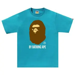 A BATHING APE By Bathing Ape Tee - Blue