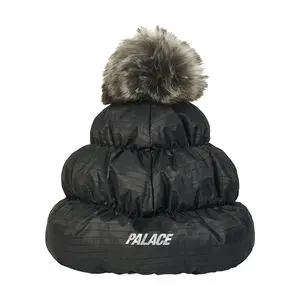 PALACE Puffa Beanie - Black