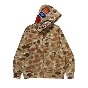 A BATHING APE Gradation Camo Shark Full Zip Hoodie