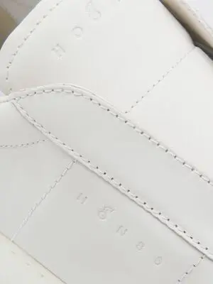 Hogan H-tv Leather Slip-on Sneakers