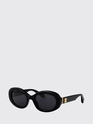 Roberto Cavalli Oval Frame Sunglasses - Black