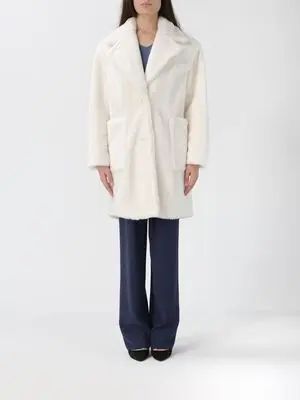 BOSS Fur Coat - White