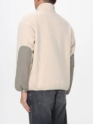 Maison Kitsuné Fleece Zip-up Jacket - Beige