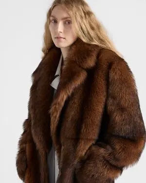 Prada Shearling Coat