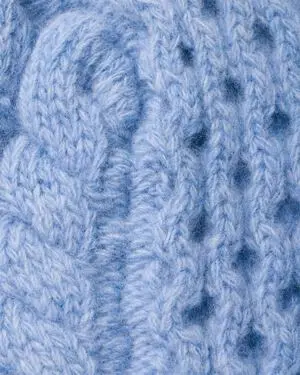 Prada Wool Beanie - Light Blue