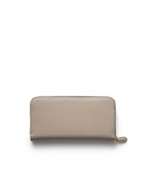 Prada Large Saffiano Leather Wallet - Grey