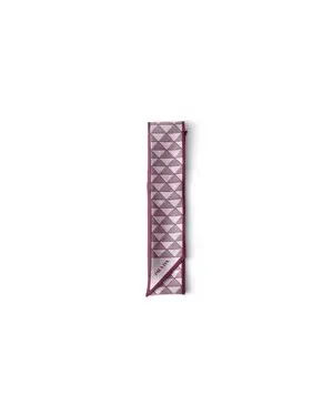 Prada Jacquard Silk Tie - Purple