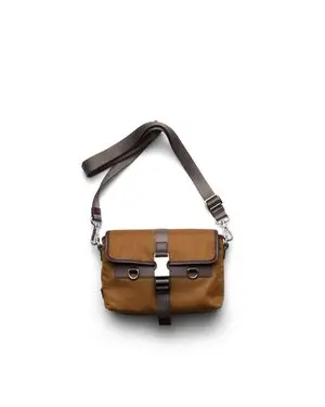 Men's Manhattan Medium Contrast Trim Leather Satchels
