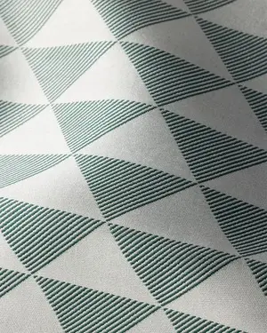 Prada Jacquard Silk Scarf 55 - Green