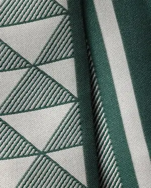 Prada Jacquard Silk Neck Tie - Green