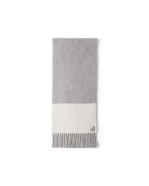 Prada Cashmere Scarf - Grey