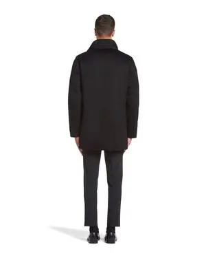 Prada Long Cashmere Puffer Jacket