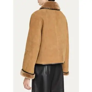 Fleurette Shearling Barn Jacket
