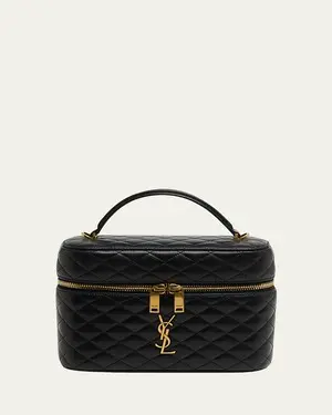 Saint Laurent Gaby Large YSL Vanity Bag Nero