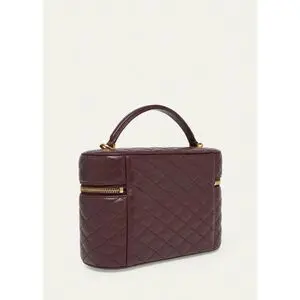 Saint Laurent Gaby Large Vanity Bag - Wine