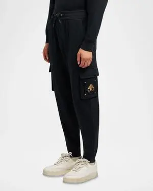 Moose Knuckles Apos;s Clemont Cargo Joggers - Black